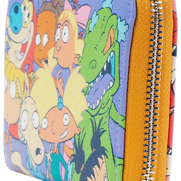 Loungefly | Other | Loungefly X Nickelodeon Nick 9s Zip Around Wallet ...